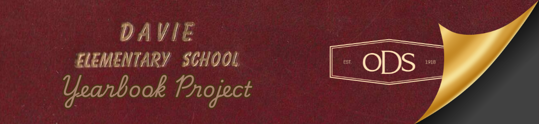 Yearbook Project | Old Davie School Museum & Event Venue